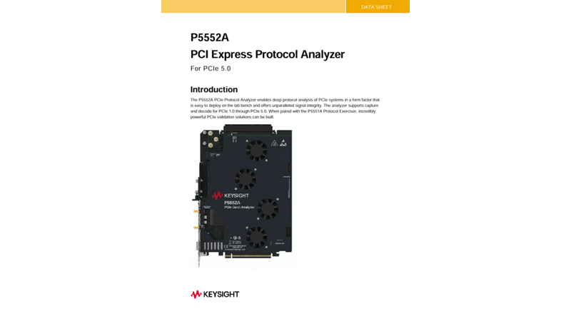 PCI EXPRESS Protocol Solutions | Keysight